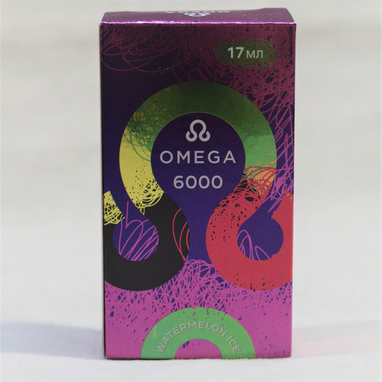 Купить Omega 6000 Затяжек Арбузный лёд в Ярославле с доставкой ...