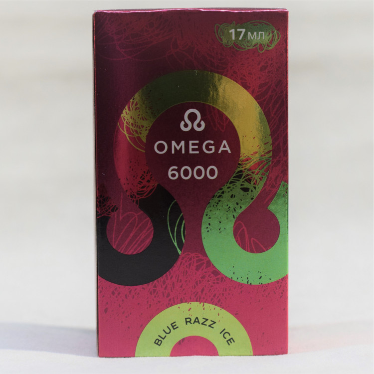 Купить Omega 6000 Затяжек Ягодный сорбет в Ярославле с доставкой ...